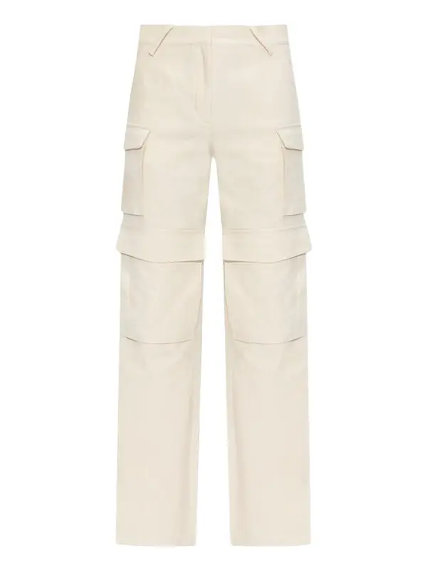 IRO PARIS Polina Wide-leg Cargo Pants - Cream