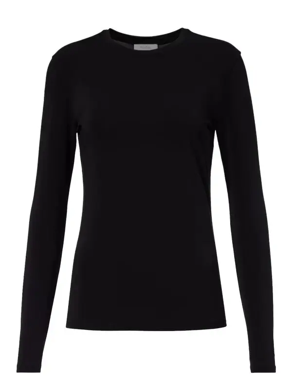 Max Mara Lightweight Cashmere Yarn Jumper - Black