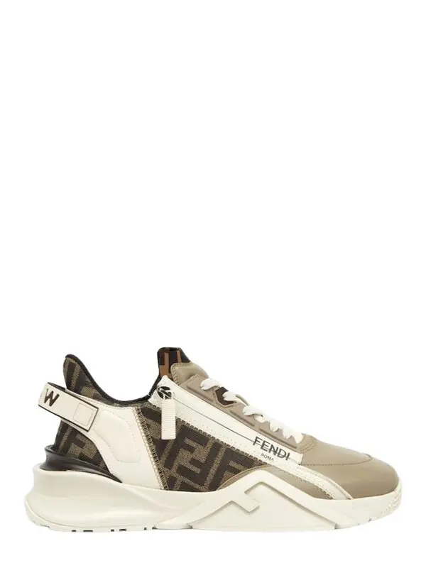 Fendi Flow Low-top Sneakers - White