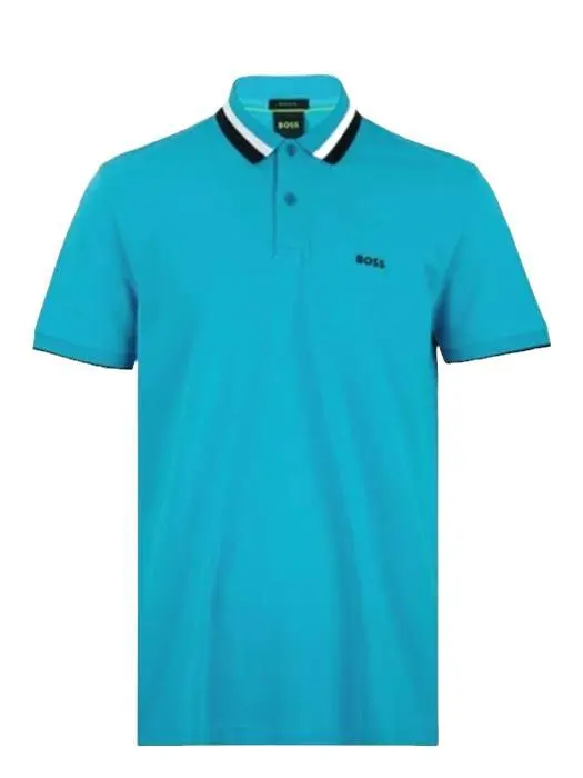 Hugo Boss Short-sleeved Polo Shirt - Blue