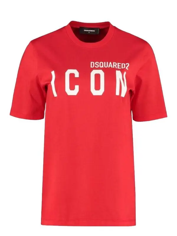 Dsquared2 Icon Print T-shirt - Red