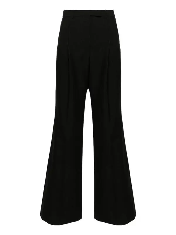 Givenchy Wide-leg Tailored Pants - Black