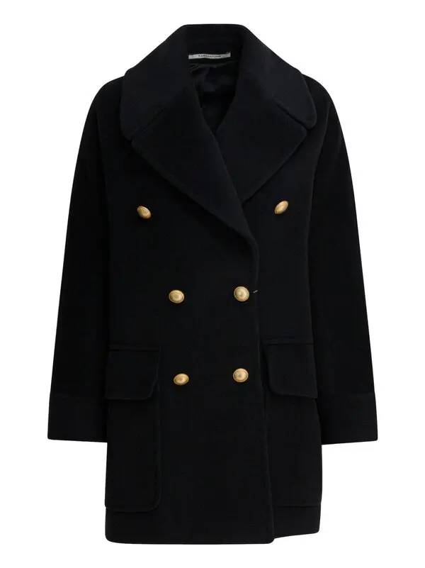Tagliatore Lillian Double-breasted Coat - Black