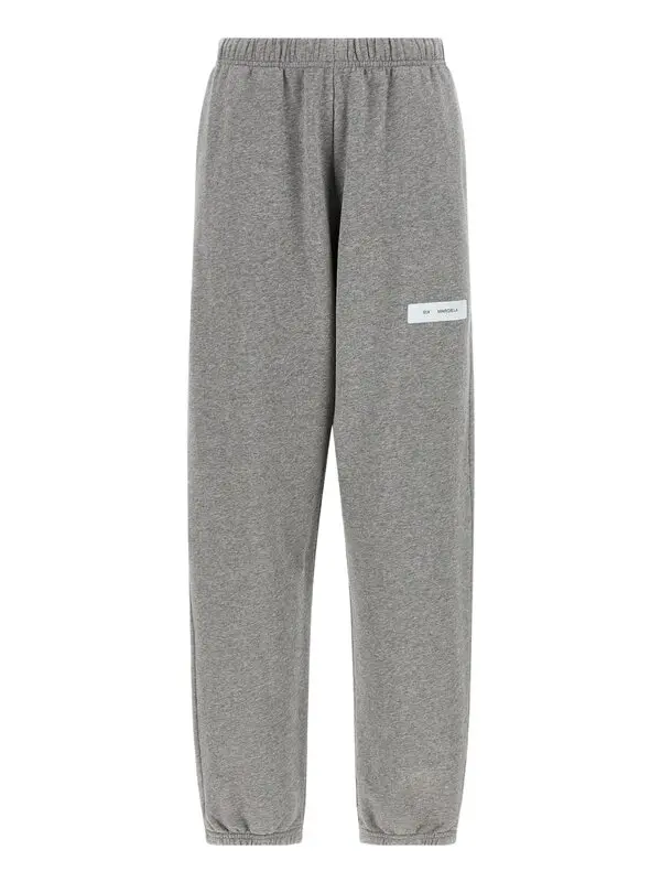 MAISON MARGIELA Elasticated Waistband Tapered Trousers - Gray