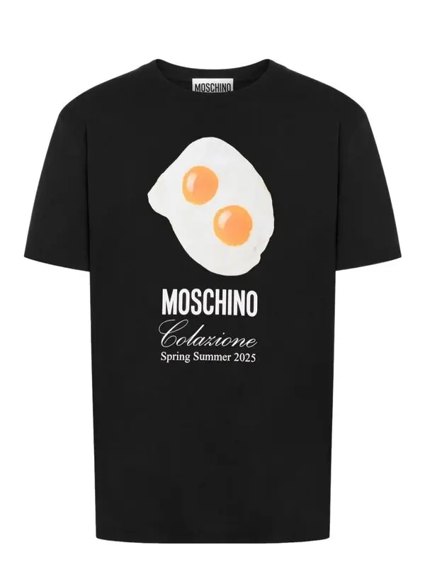 Moschino Short Sleeve T-shirt - Black