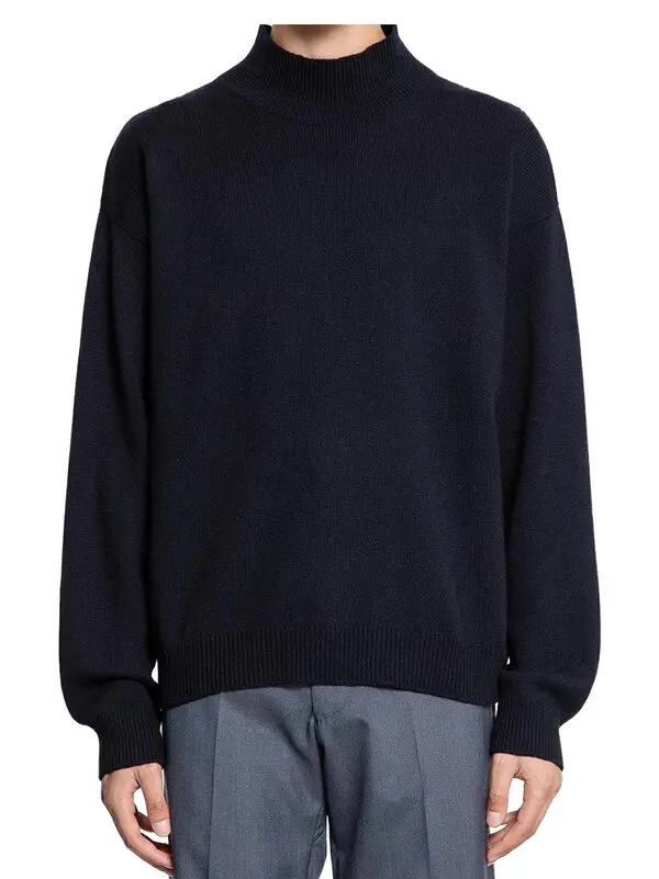 Prada Cashmere Turtleneck Sweater - Blue