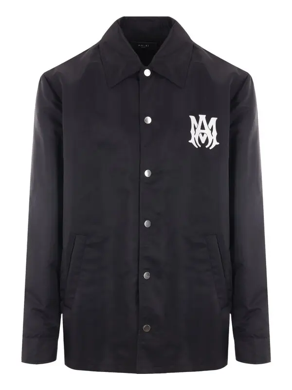Amiri Ma Printed Buttoned Jacket - Green