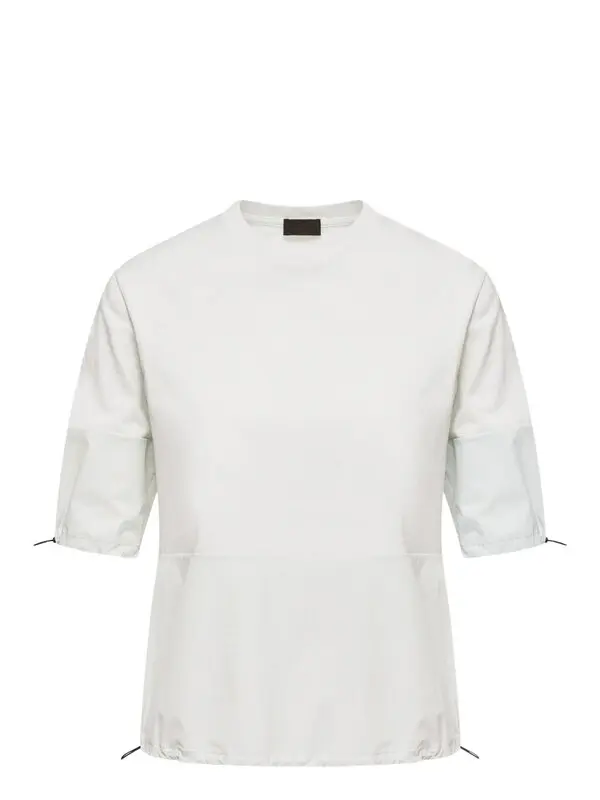 Moncler Cotton Ripstop T-shirt - Light Green