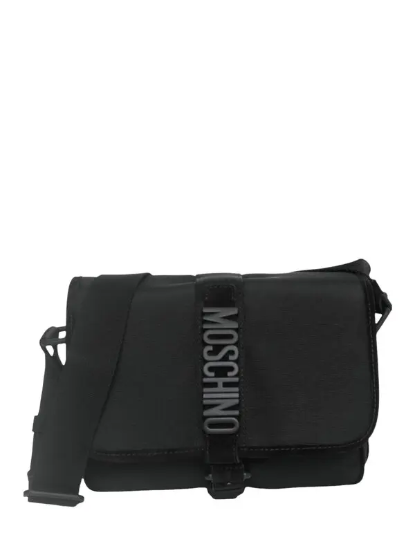 Moschino Cordura Crossbody Bag - Black