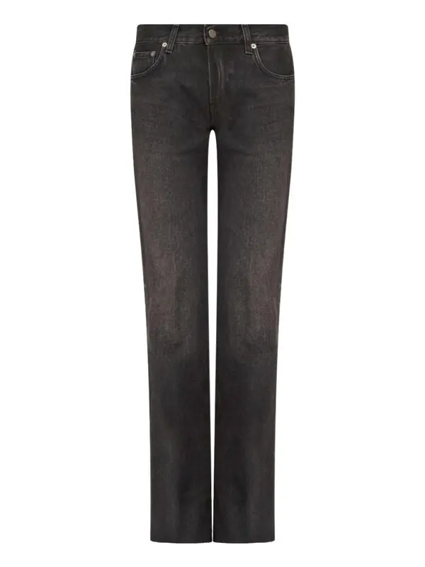HAIKURE Straight Leg Jeans - Black