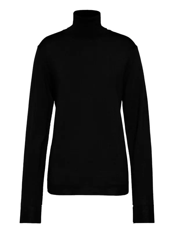 MAISON MARGIELA Four-stitch High-neck Jumper - Black