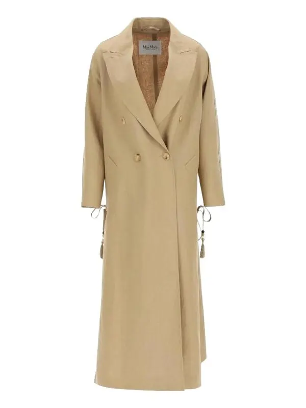 Max Mara Classic Lapel Coat - Brown