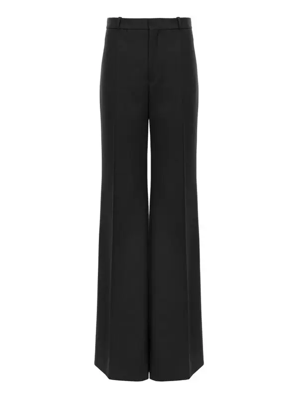 Chloé Flared Tailored Trousers - Black