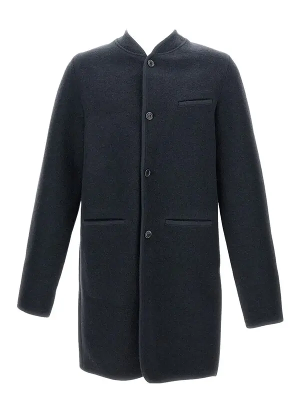 RIER Wool Coat - Black