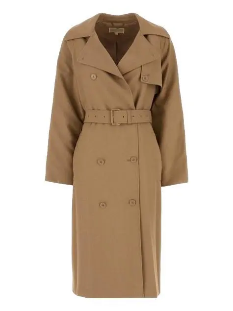 Michael Kors Double-breasted Trench Coat - Brown