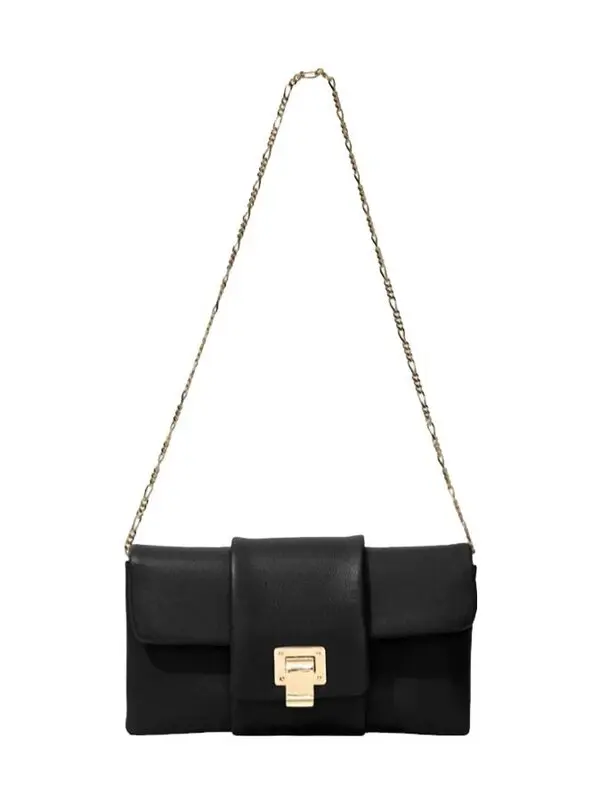 Proenza Schouler Fold-over Clutch Shoulder Bag - Black