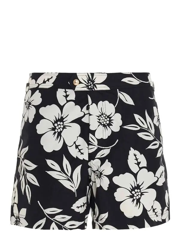 TOM FORD Floral Print Swim Shorts - Multicolor