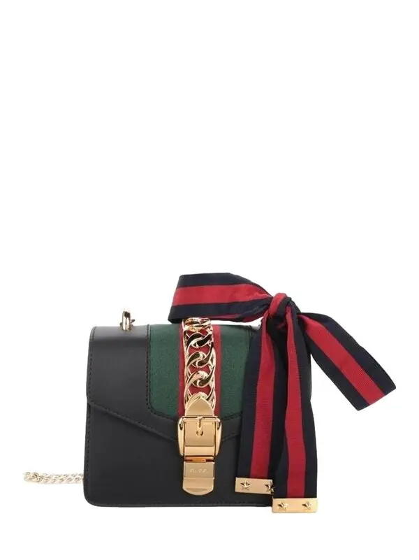 Gucci Sylvie Mini Tote Bag - Black
