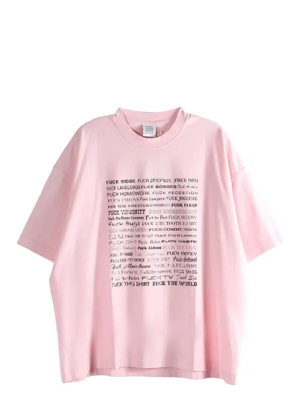 Vetements Graphic T-shirt - No