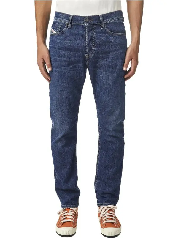 DIESEL® Straight-leg Ankle Jeans - Blue