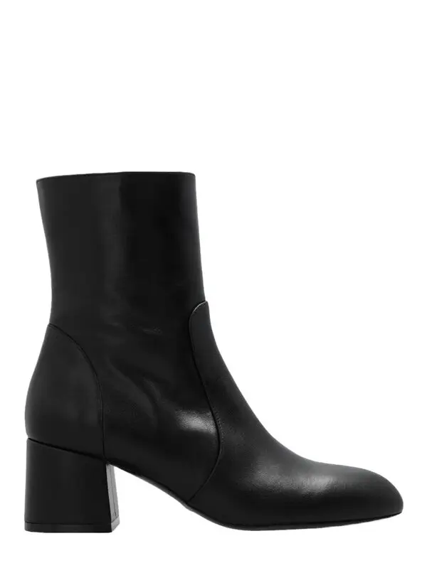 STUART WEITZMAN Flareblock Side-zip Ankle Boots - Black