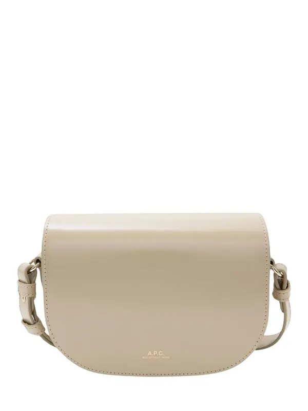 A.p.c. Le B Side Small Shoulder Bag - Nude
