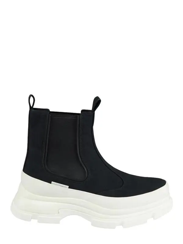 Both Logo Detail Chelsea Boots - Black