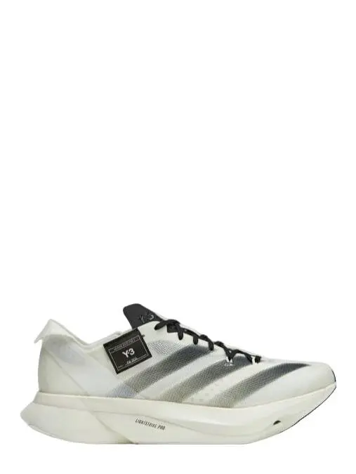 Y3 Adios Pro 30 Low-top Sneakers - Off-white/off-white/core Black