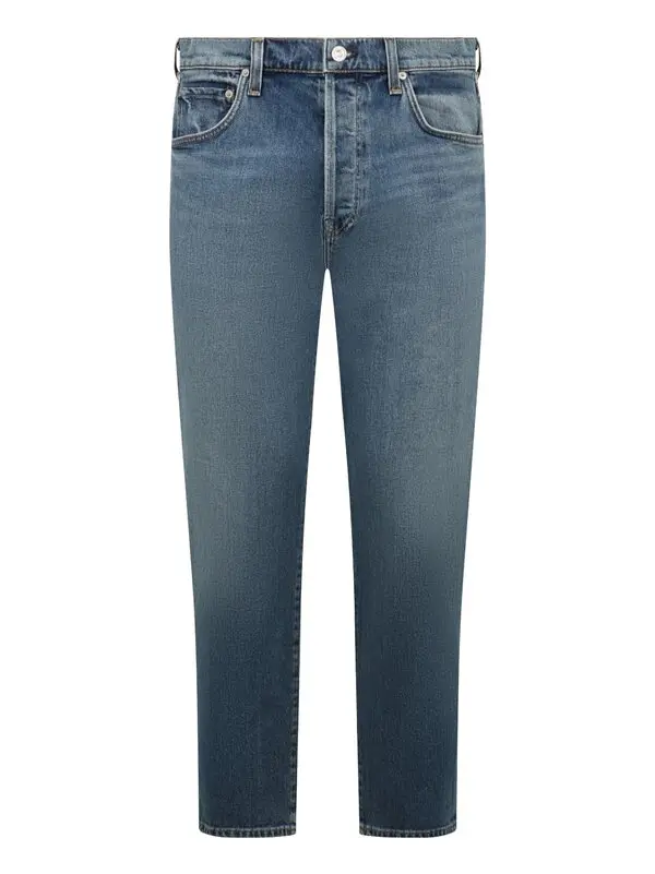Citizens Of Humanity Straight-leg Washed Jeans - Blue