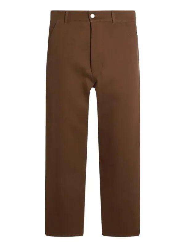 Moschino Cotton Pants - Brown