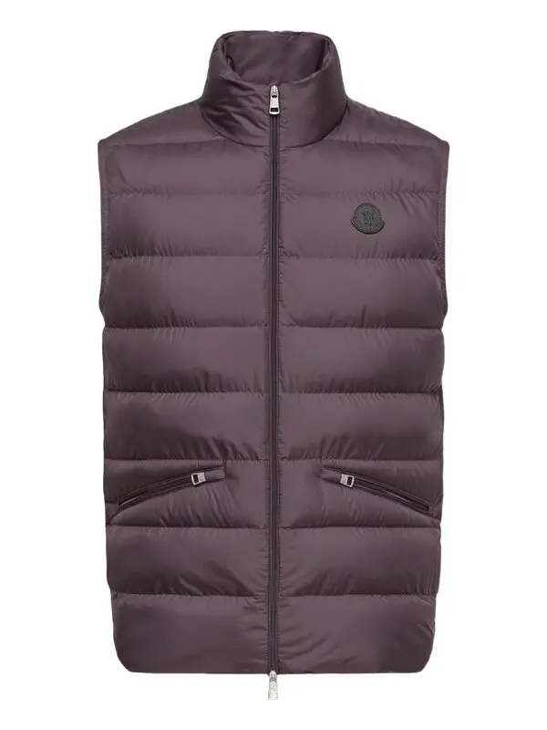 Moncler Lechtal Down Vest - Grape Red