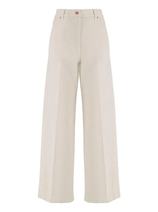 Aspesi High-waisted Trousers - Nude
