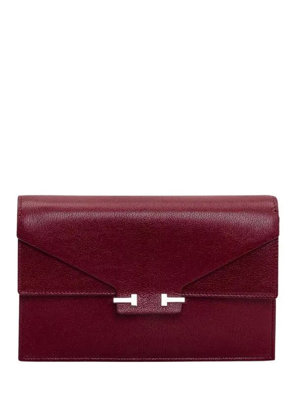TOM FORD Foldover Top Mini Bag - Red