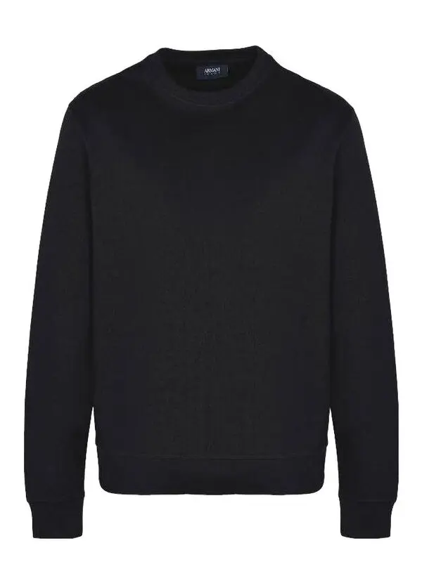 Emporio Armani Crew Neck Pullover - Black