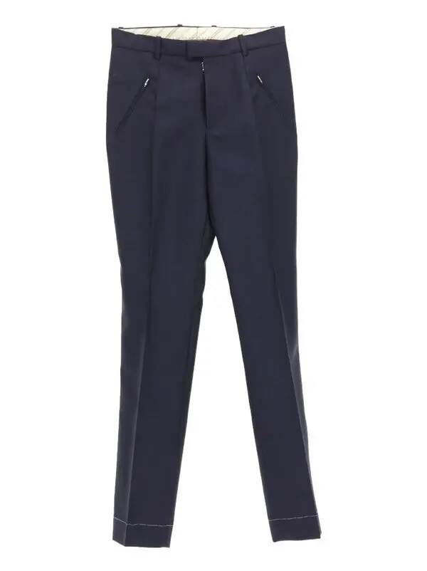MAISON MARGIELA Straight-leg Tailored Trousers - Black