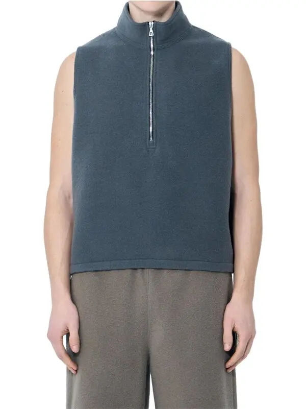 RIER Wool City Vest - Blue