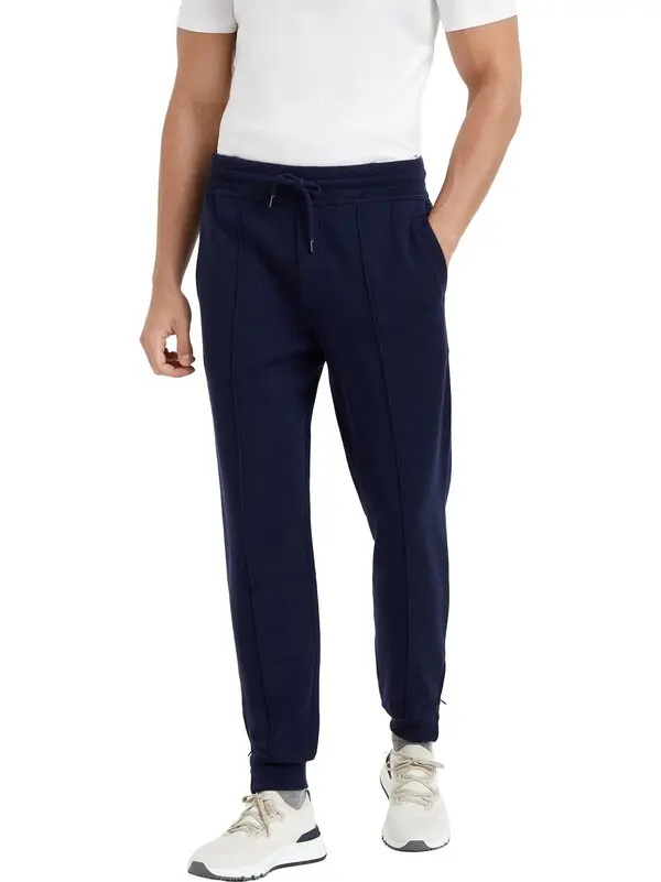 Brunello Cucinelli Straight-leg Track Pants - Blue