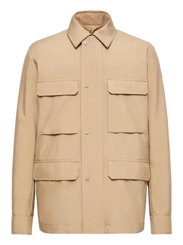 Moncler Exmoor 3-in-1 Down Field Jacket - Nude