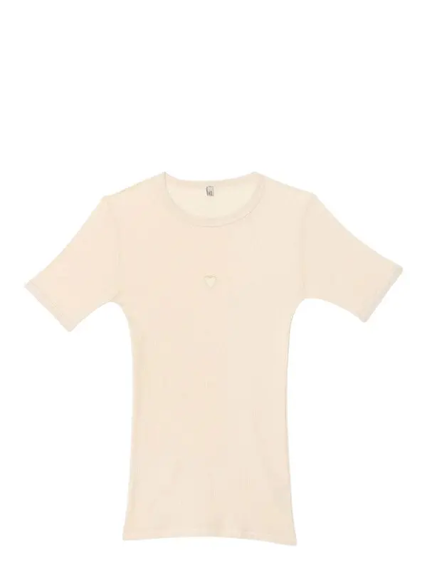 BASERANGE Short-sleeved T-shirt - White