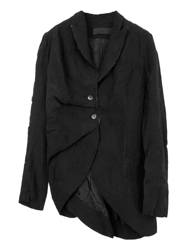 MARC LE BIHAN Long Sleeve Casual Jacket - Black