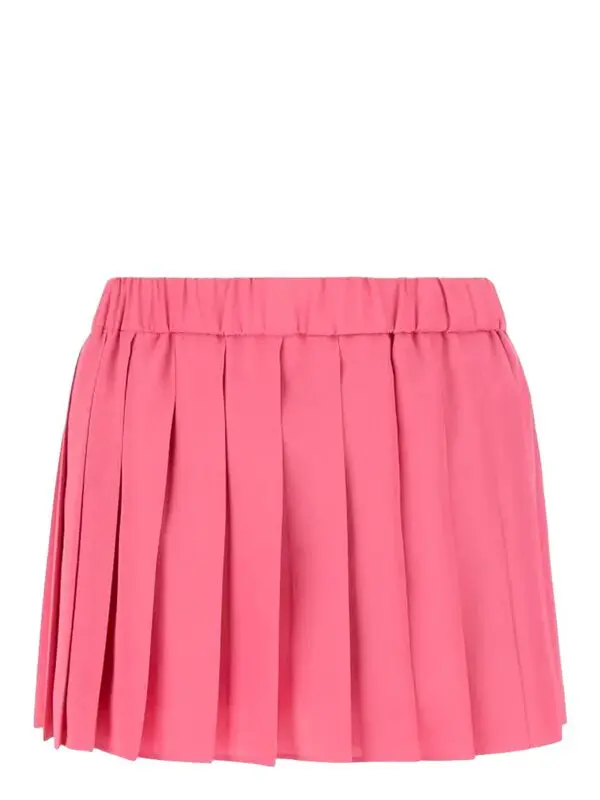 Red Valentino Pleated Mini Skirt - Pink