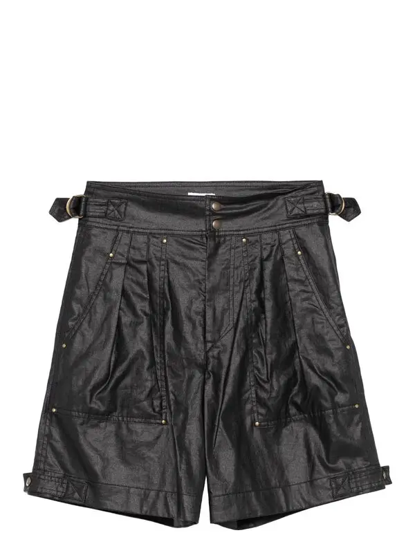 Isabel Marant Étoile Felize High Waist Shorts - Black