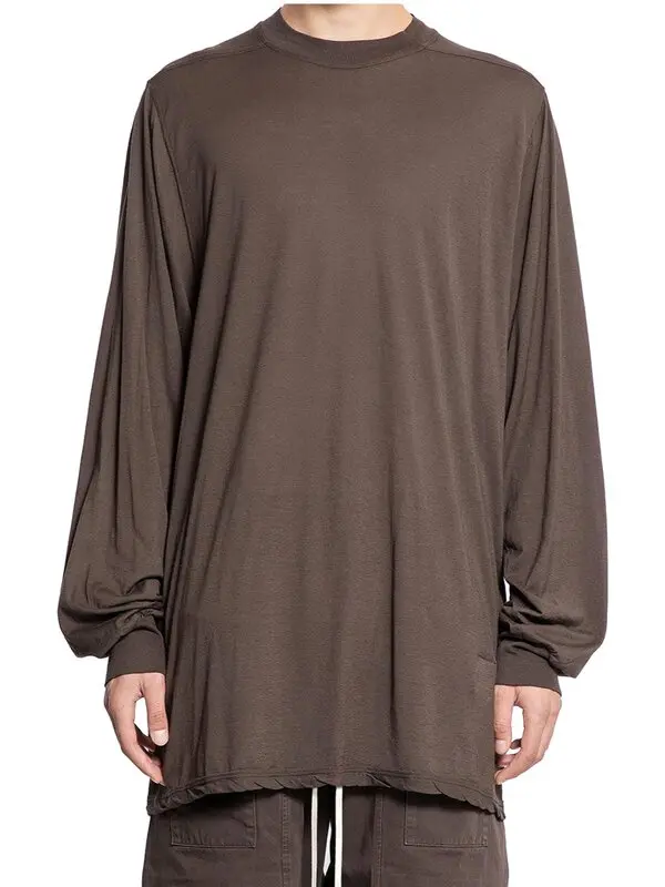 Rick Owens Jumbo Long-sleeve T-shirt - Brown