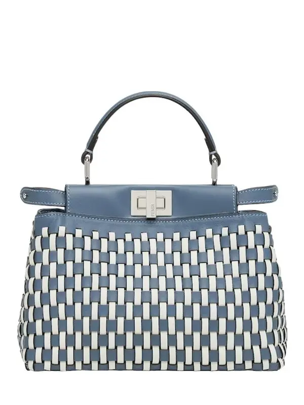 Fendi Peekaboo Mini Tote Bag - Gray
