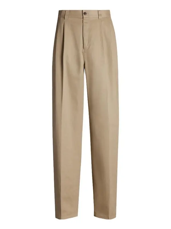 MAISON MARGIELA X Pendleton Checked Yoke Wide-leg Trousers - Nude