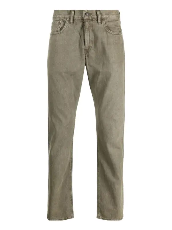 Ralph Lauren Slim-cut Cotton Jeans - Olive Green