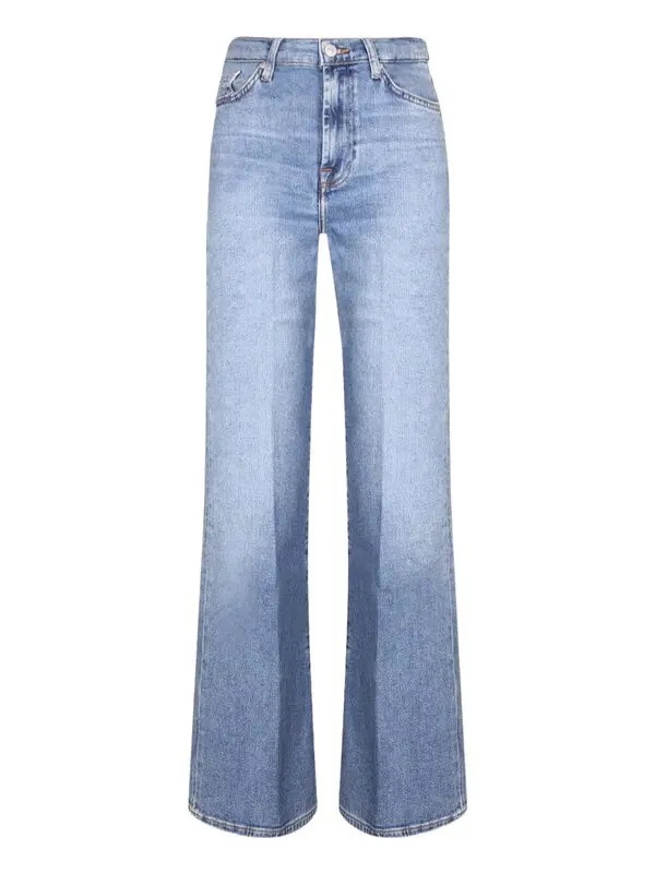 7 For All Mankind Modern Dojo Straight-leg Jeans - Blue