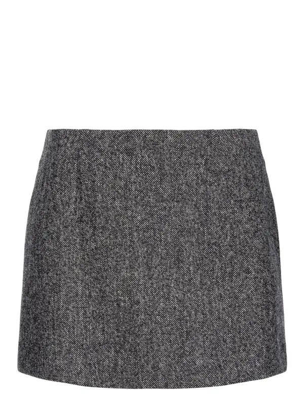 Pinko Grass Mini Skirt - Black