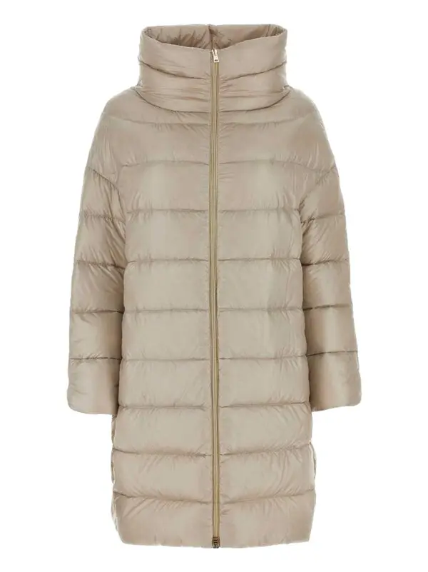 Herno Zippered Cotton Jacket - Nude