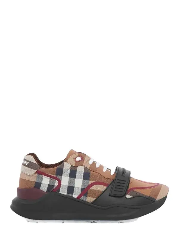 Burberry Ramsey Lace-up Sneakers - Black